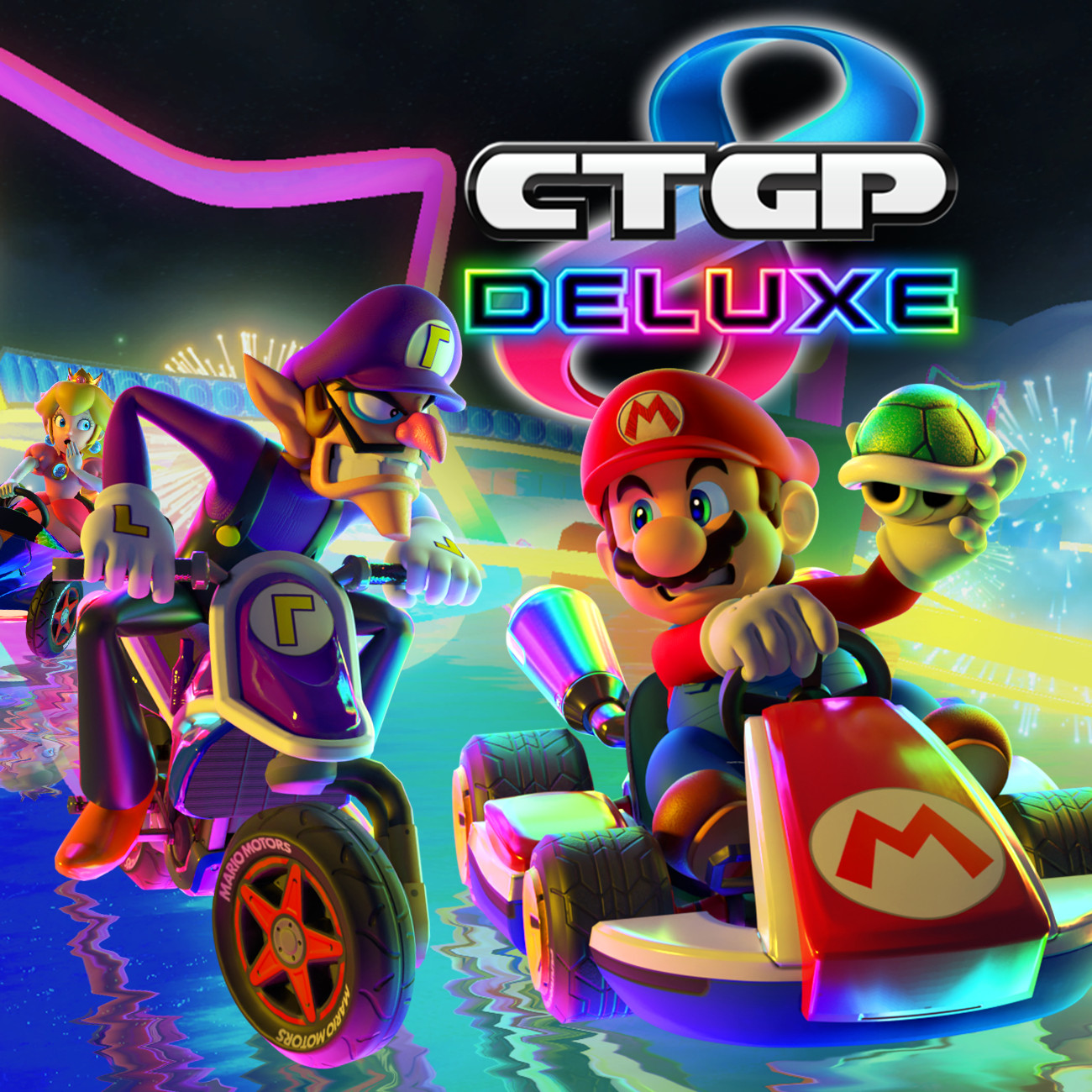 CTGP Deluxe Home Menu Icon + Title Mod for Mario Kart 8 Deluxe | MK8D Mods