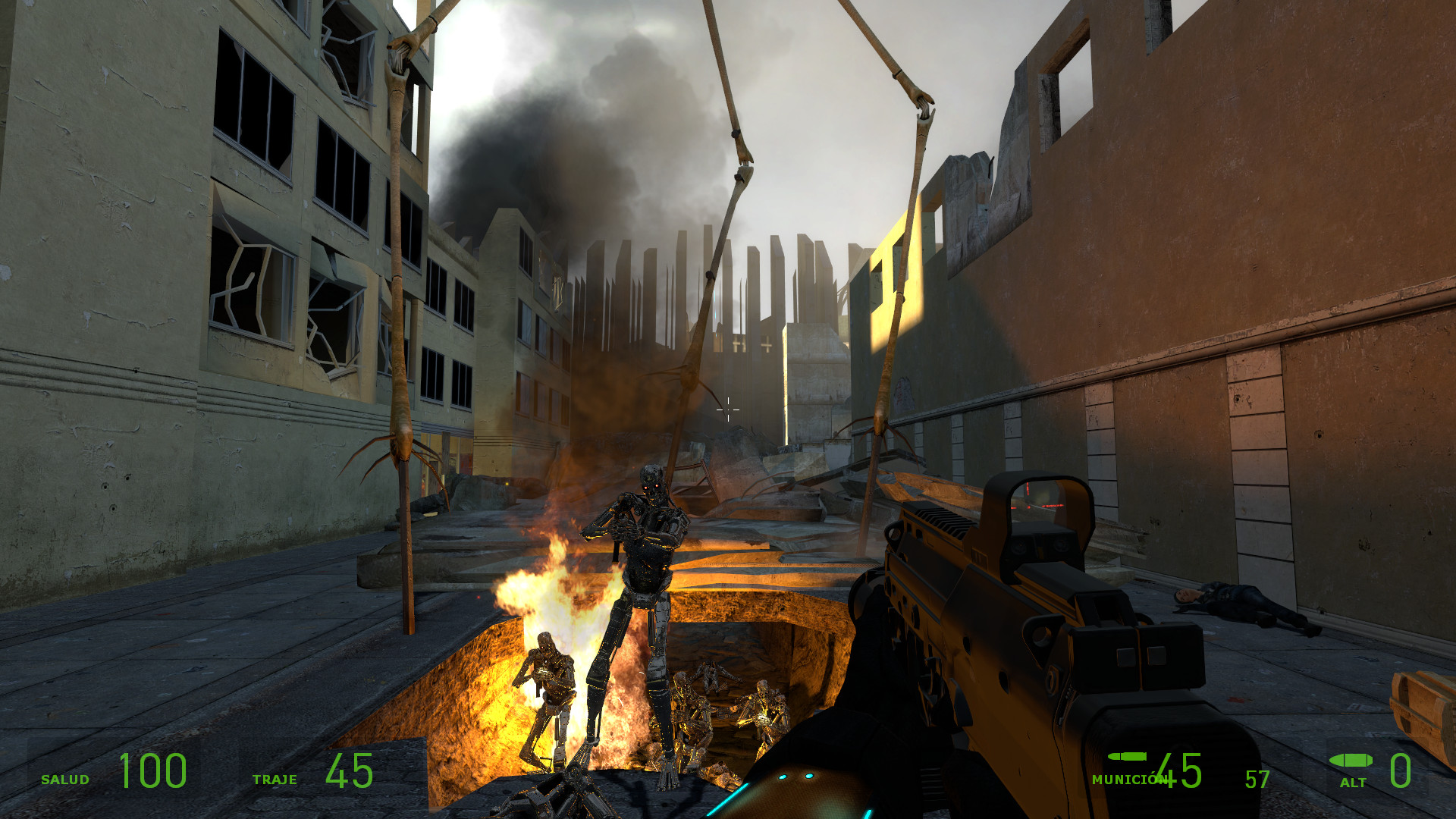Terminator Combine & HK-Aerial. Updated & Bugs Fix Mod for Half-Life 2 ...