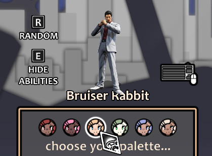 Kazuma Kiryu: Brawler Skin Mod for Rabbit and Steel | R&S Mods