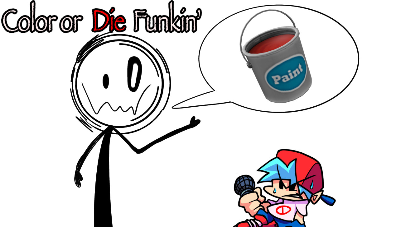 FNF: Color or Die Funkin' Mod for Friday Night Funkin' | FNF Mods