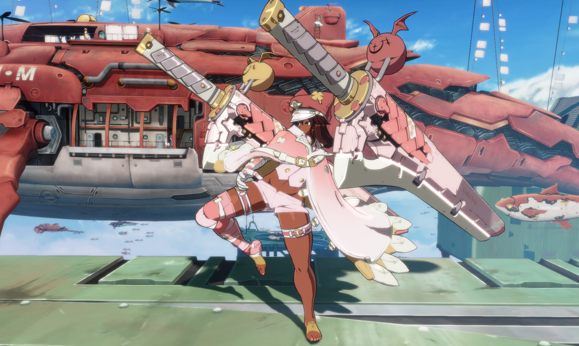 Rose Gold Ramlethal Mod for GUILTY GEAR -STRIVE- | GGST Mods