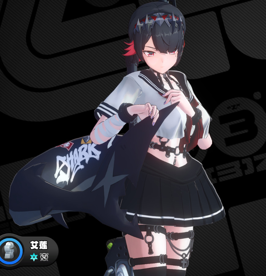 Ellen Chained school uniforms Mod for Zenless Zone Zero | ZZZ Mods