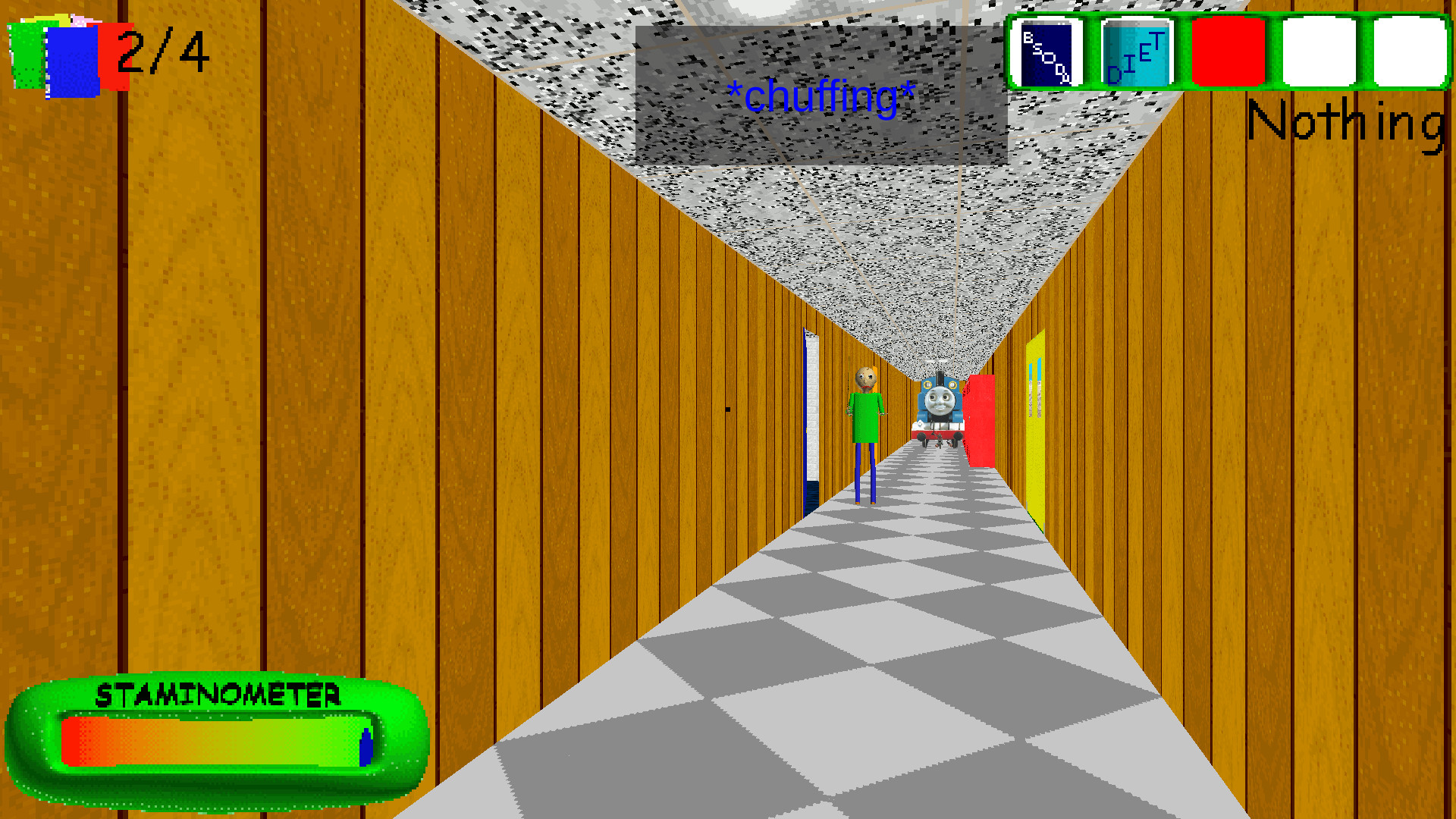 Thomas the Tank Engine Mod for Baldi's Basics | Baldi Mods