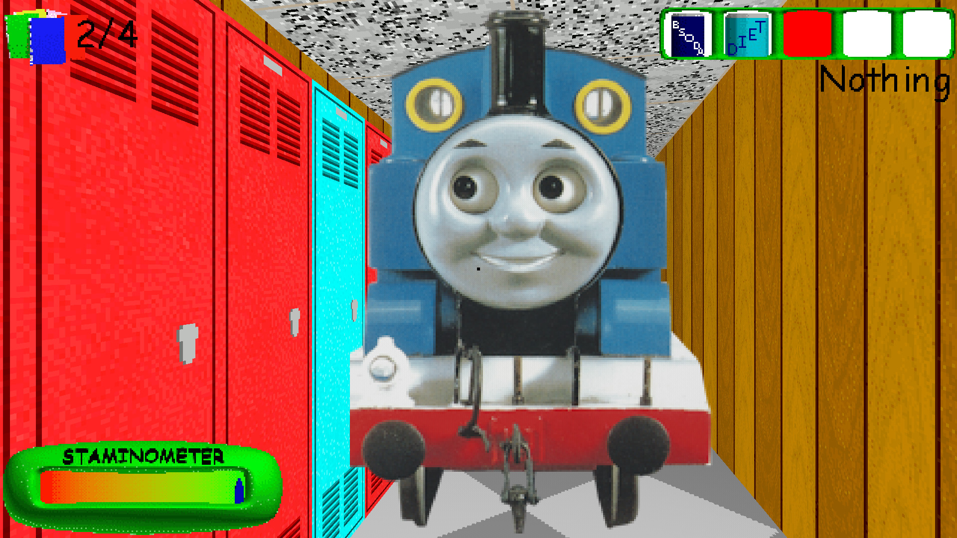 Thomas the Tank Engine Mod for Baldi's Basics | Baldi Mods