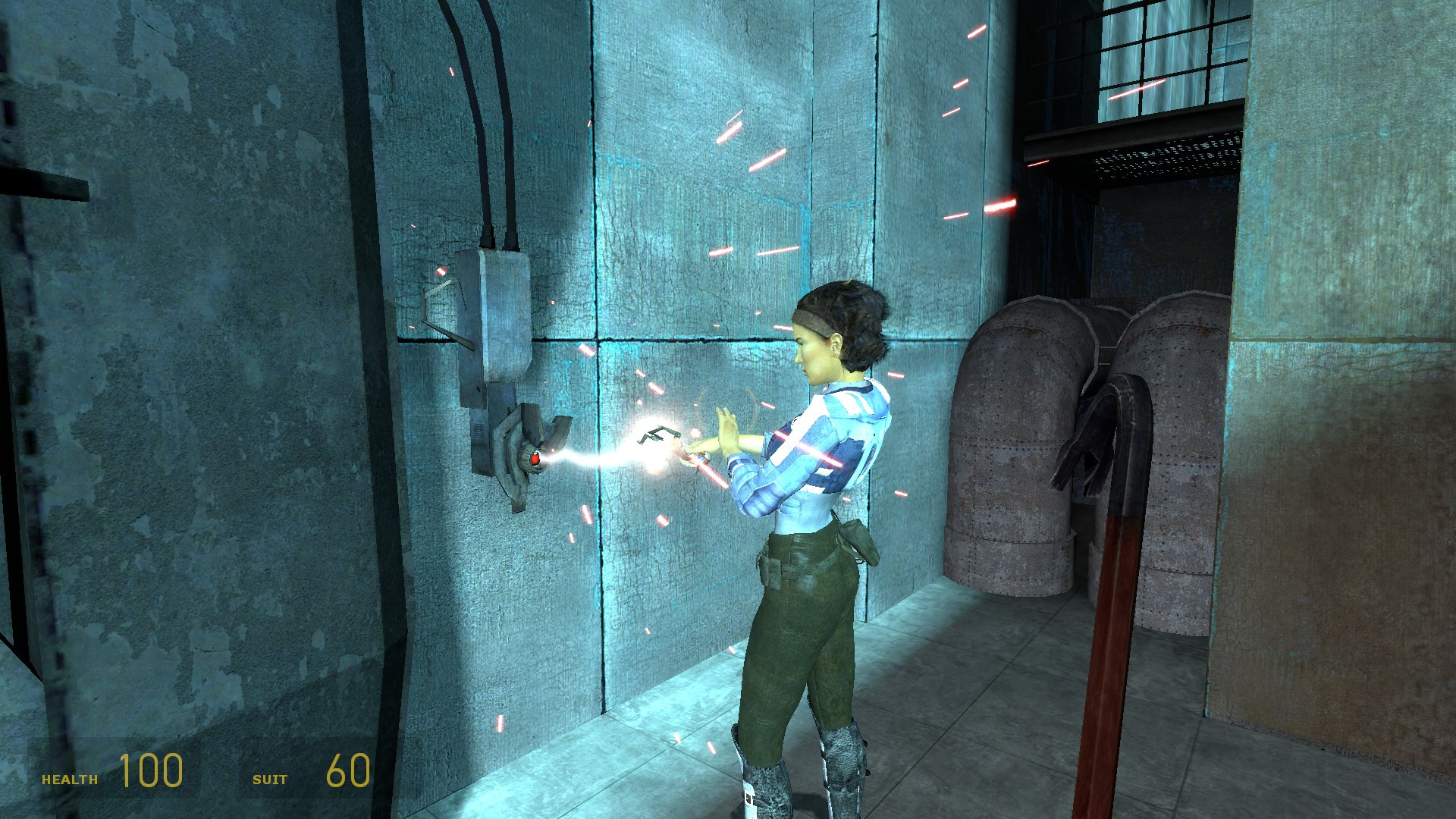 Alyx Future Suit + Gun Mod for Half-Life 2 | HL2 Mods