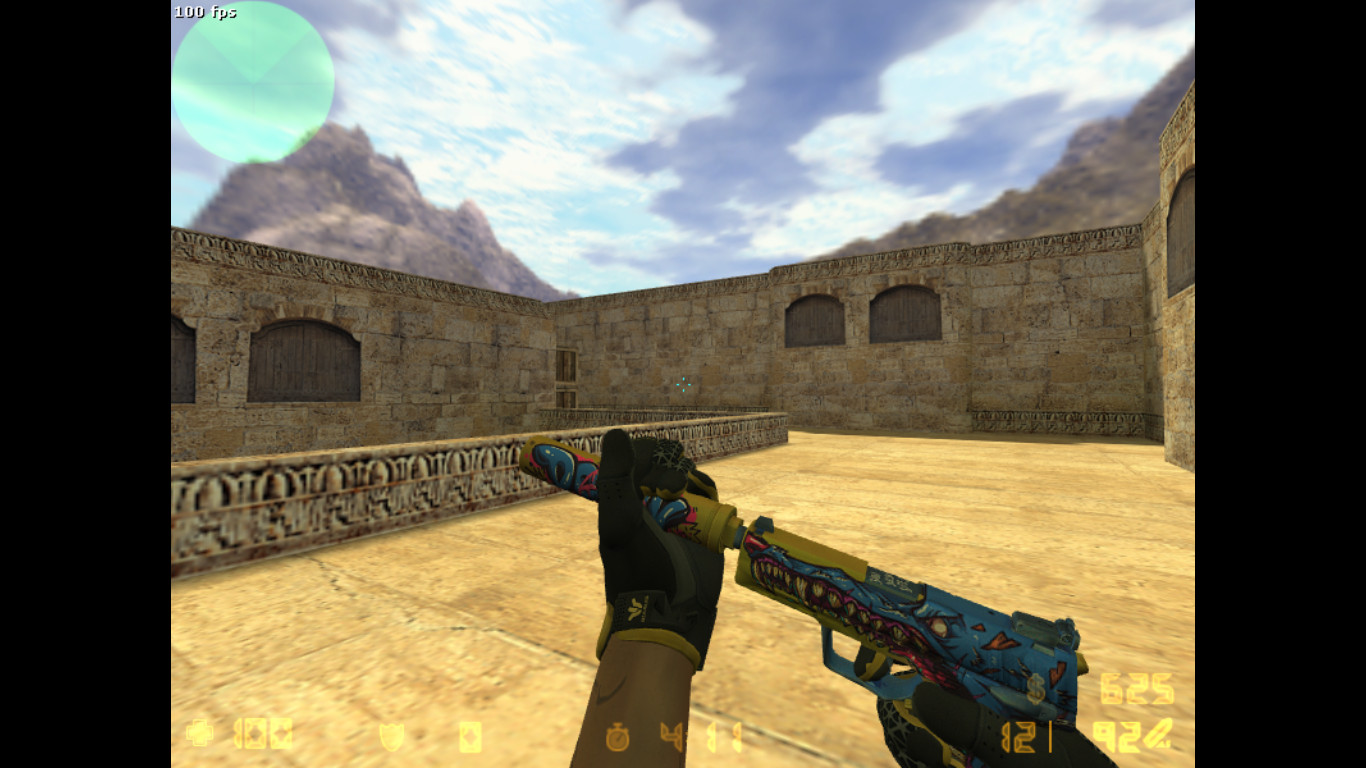 [CS2] USP-S: Jawbreaker (Kilowatt Case) Mod for Counter-Strike 1.6 | CS1.6 Mods