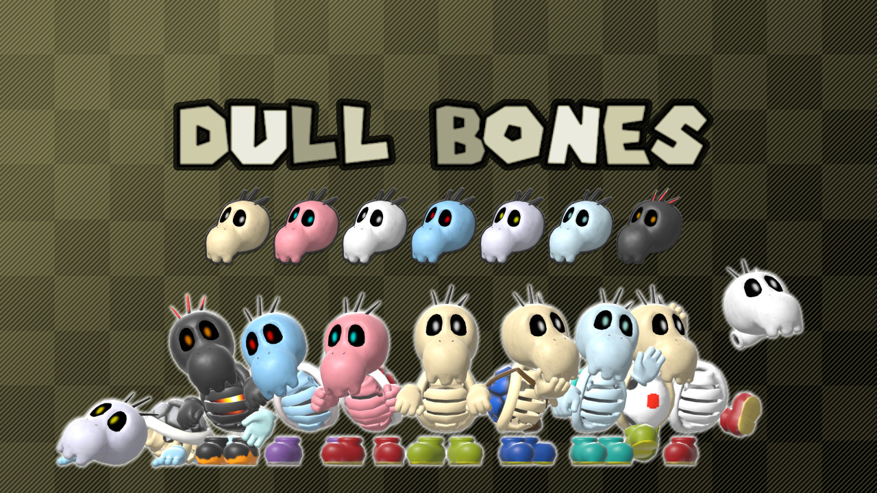 Dull Bones Mod for Mario Kart 8 Deluxe | MK8D Mods