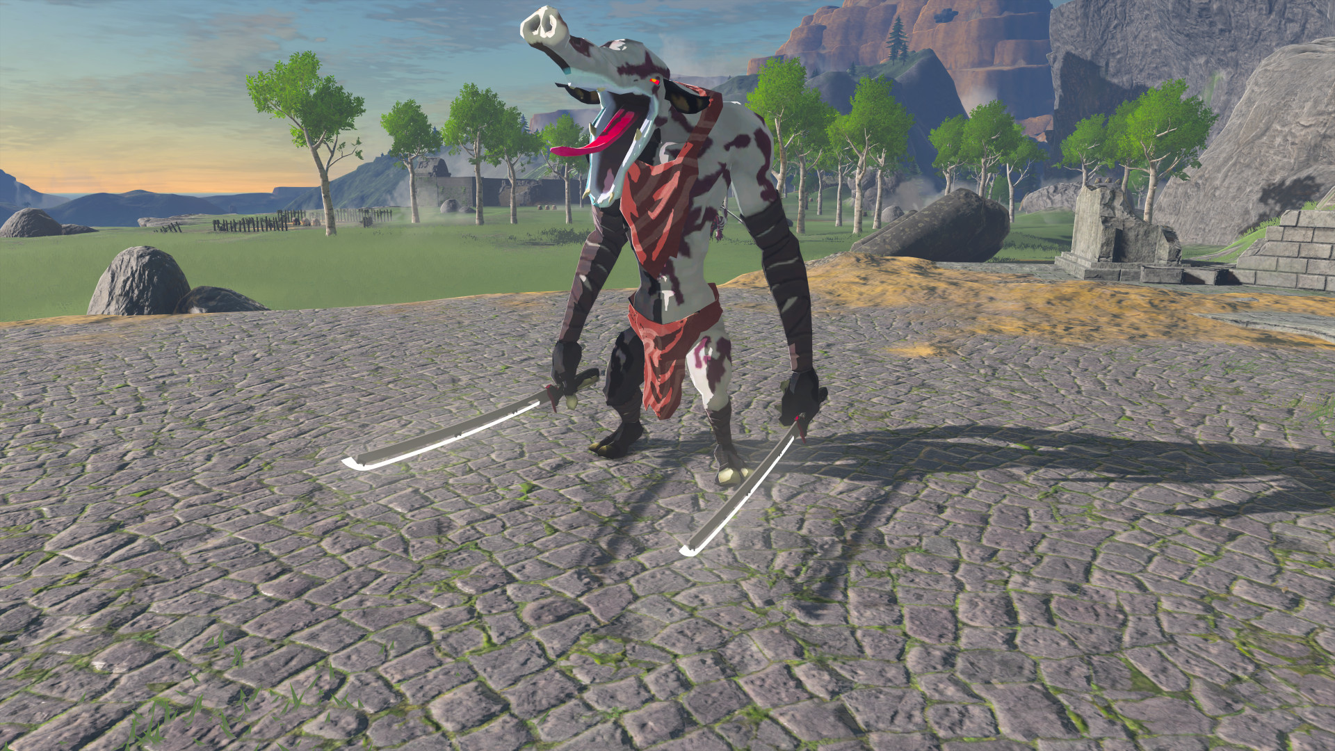 Asura Weapon Set & Lynel 1.2.1 TotK Mod for The Legend of Zelda: Tears ...