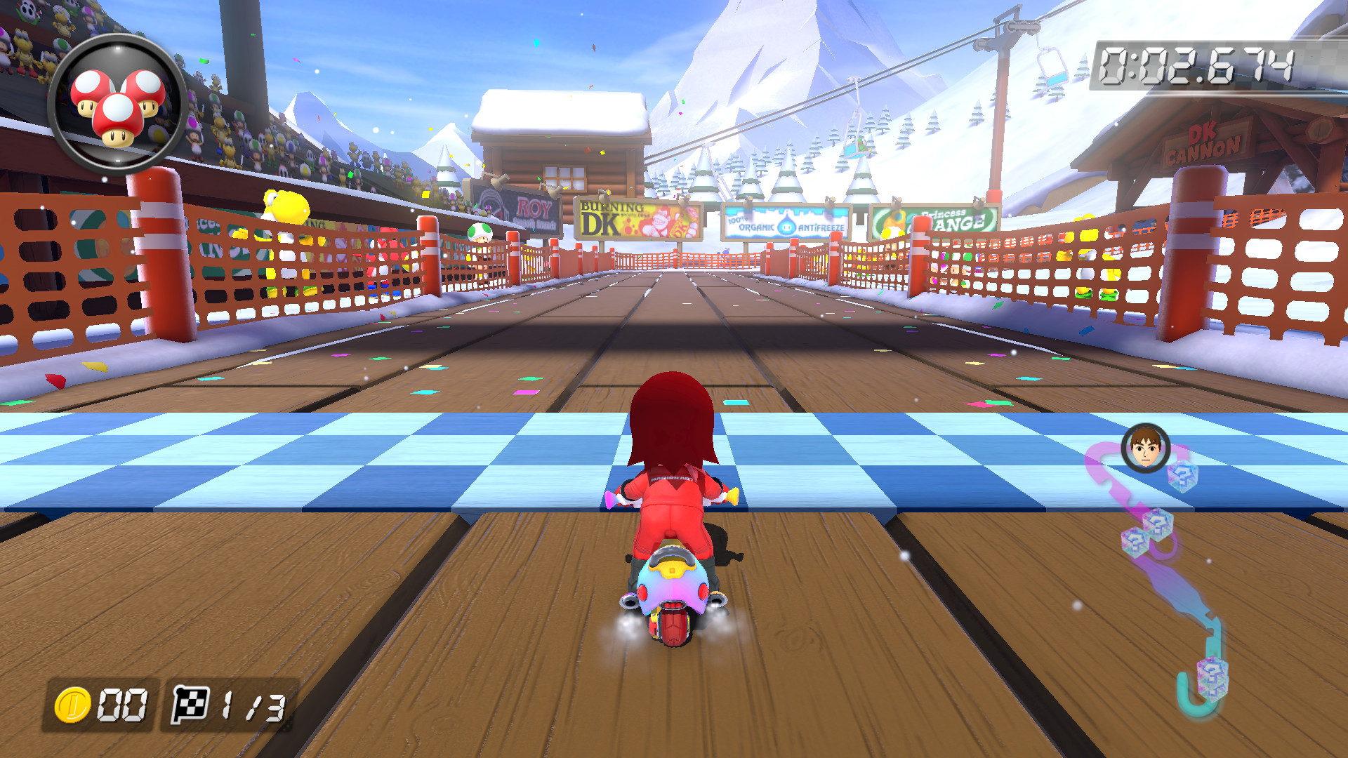 Mii Hair 2 - V2 Mod for Mario Kart 8 Deluxe | MK8D Mods