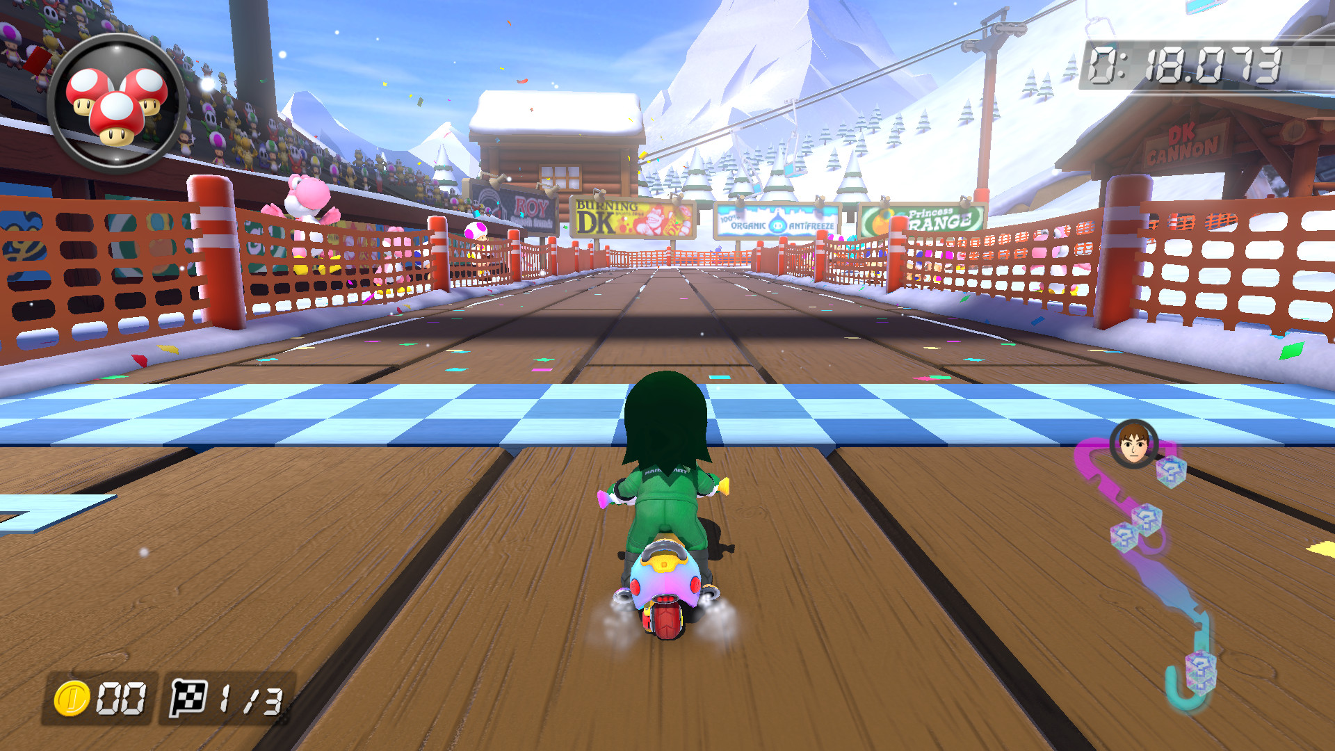 Mii Hair 2 - V2 Mod for Mario Kart 8 Deluxe | MK8D Mods