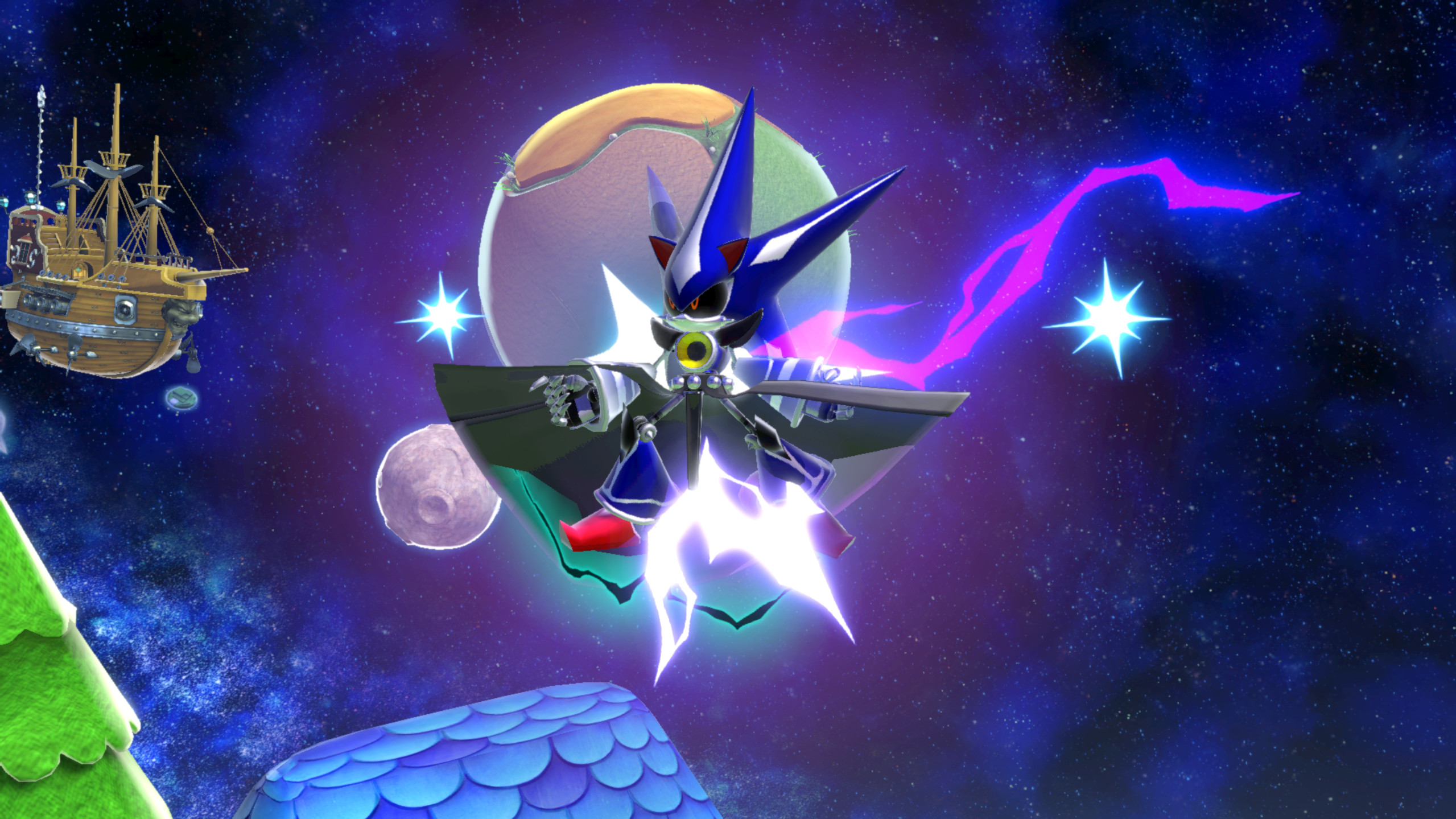 Sonic | Neo Metal Sonic over Mewtwo Mod for Super Smash Bros. Ultimate ...