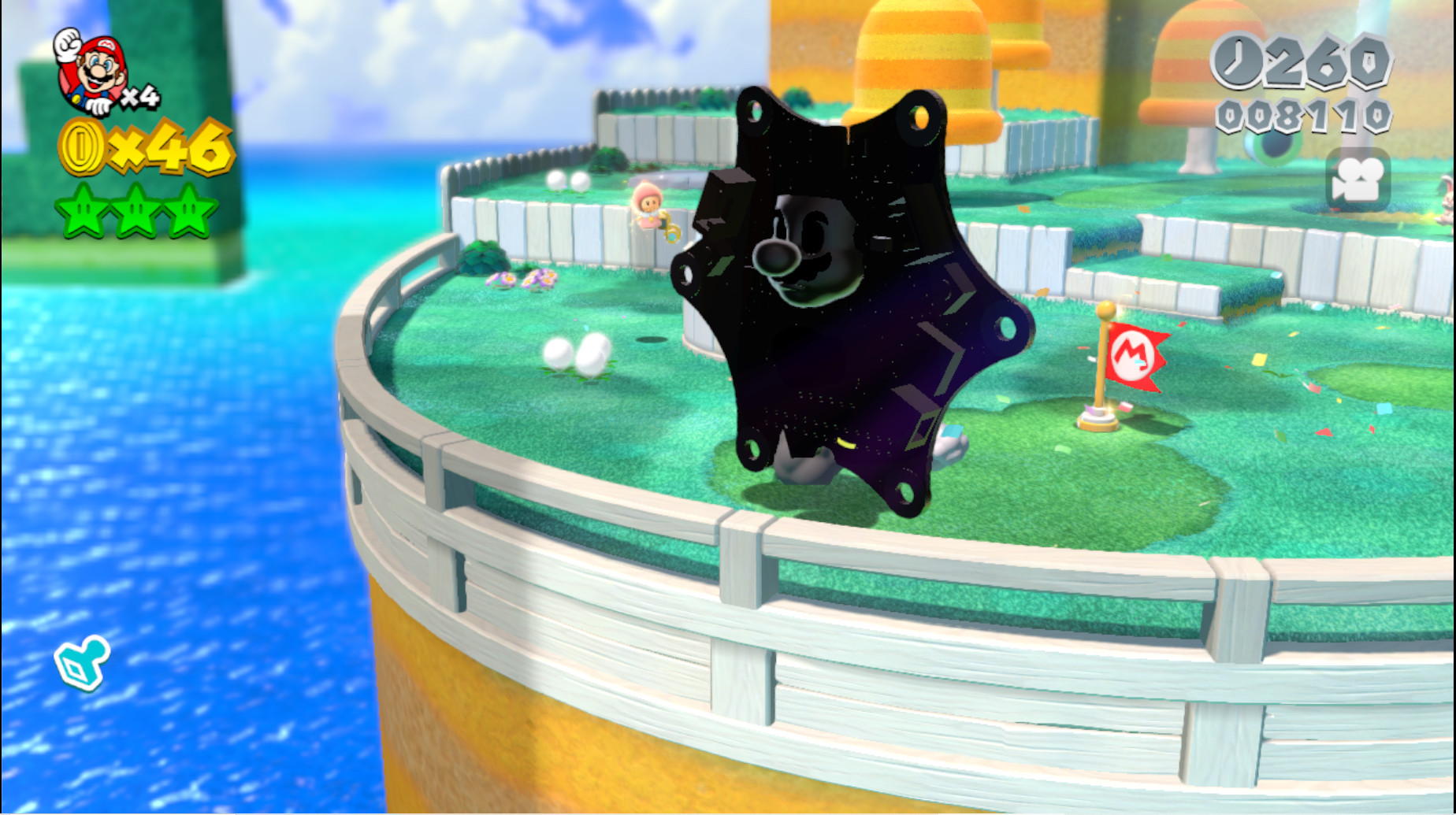 Mario but as a Calliope Mini Mod for Super Mario 3D World | SM3DW Mods