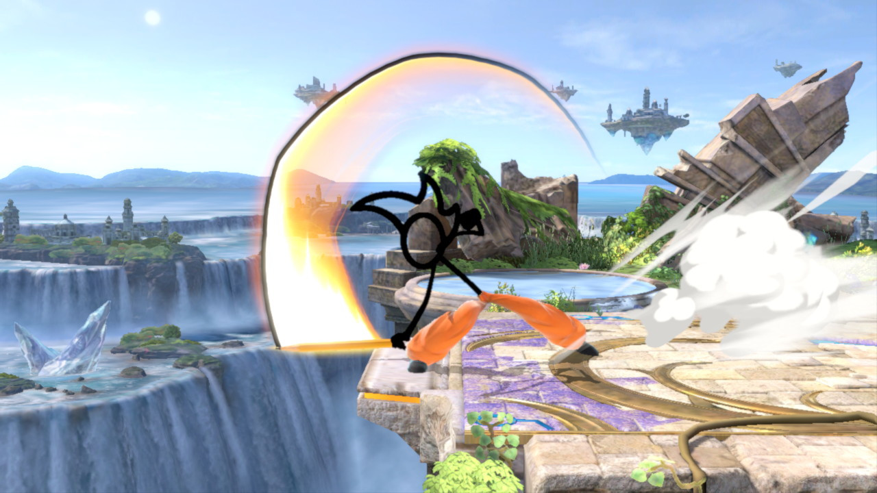Fancy Pants Man Effects Mod for Super Smash Bros. Ultimate | SSBU Mods