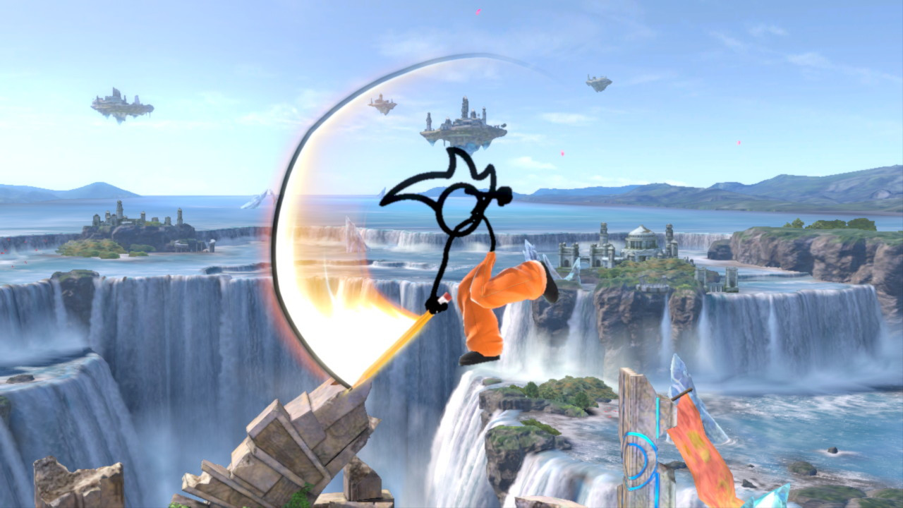Fancy Pants Man Effects Mod for Super Smash Bros. Ultimate | SSBU Mods