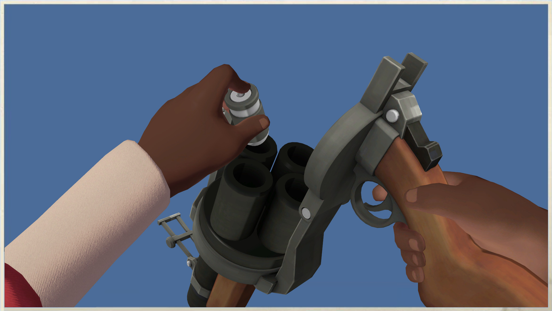 Procedural 4-Barrel Grenade Launcher Mod for Team Fortress 2 | TF2 Mods
