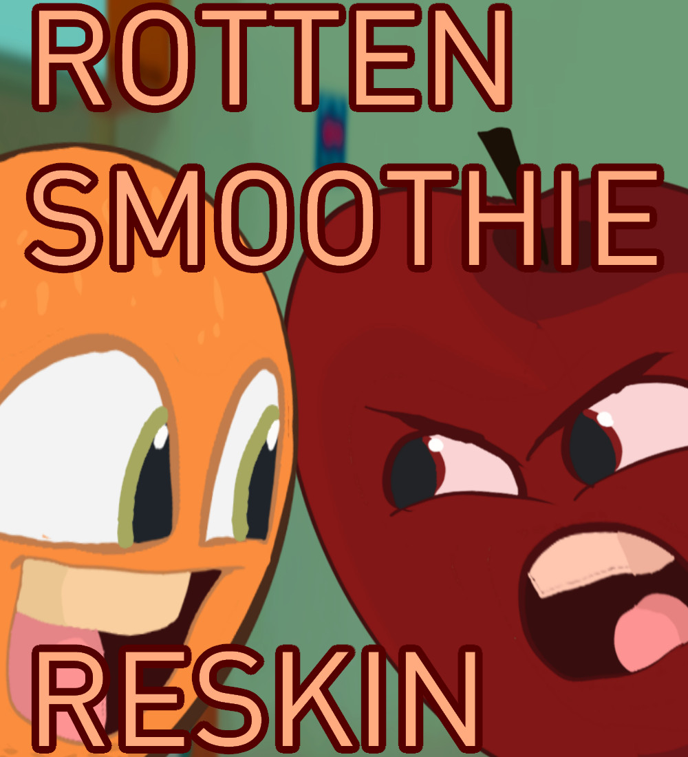 ROTTEN SMOOTHIE Reskin Mod for Friday Night Funkin' | FNF Mods