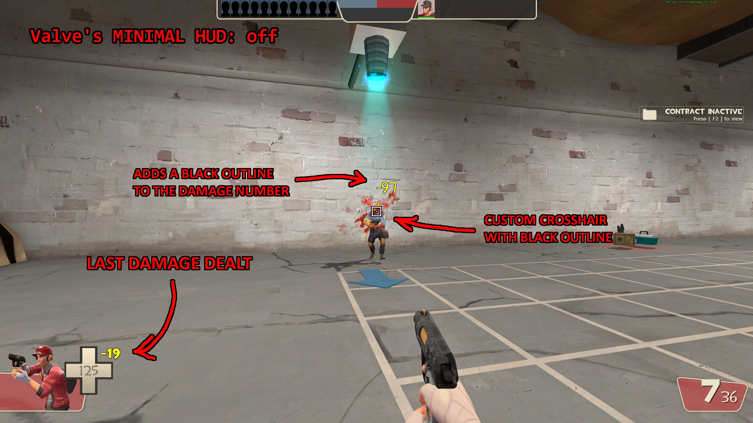 Vanilla-E (Default TF2 HUD with Enhancements) Mod for Team Fortress 2 ...