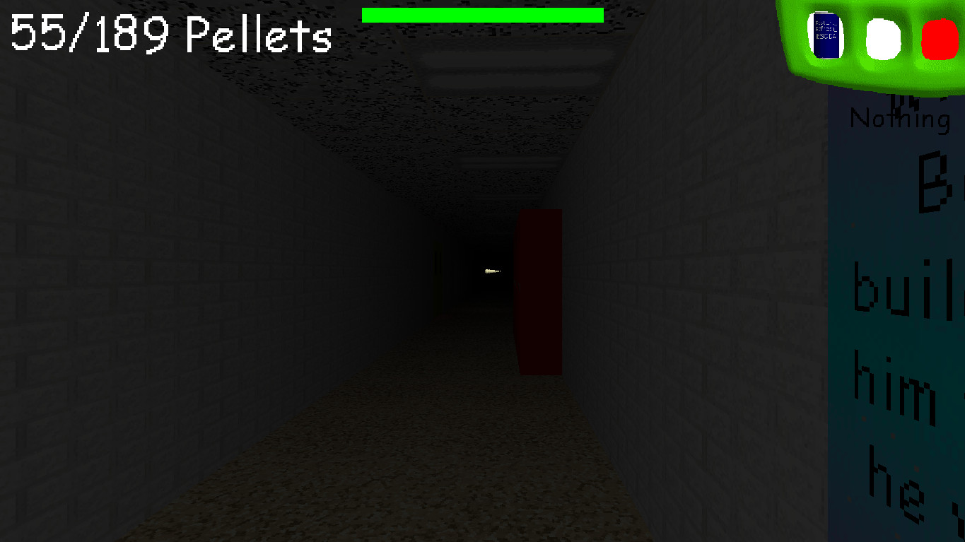 Pacman but in Baldis basics Mod for Baldi's Basics | Baldi Mods