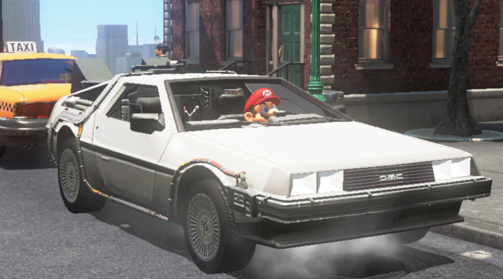 Back to the Future Mod for Super Mario Odyssey | SMO Mods