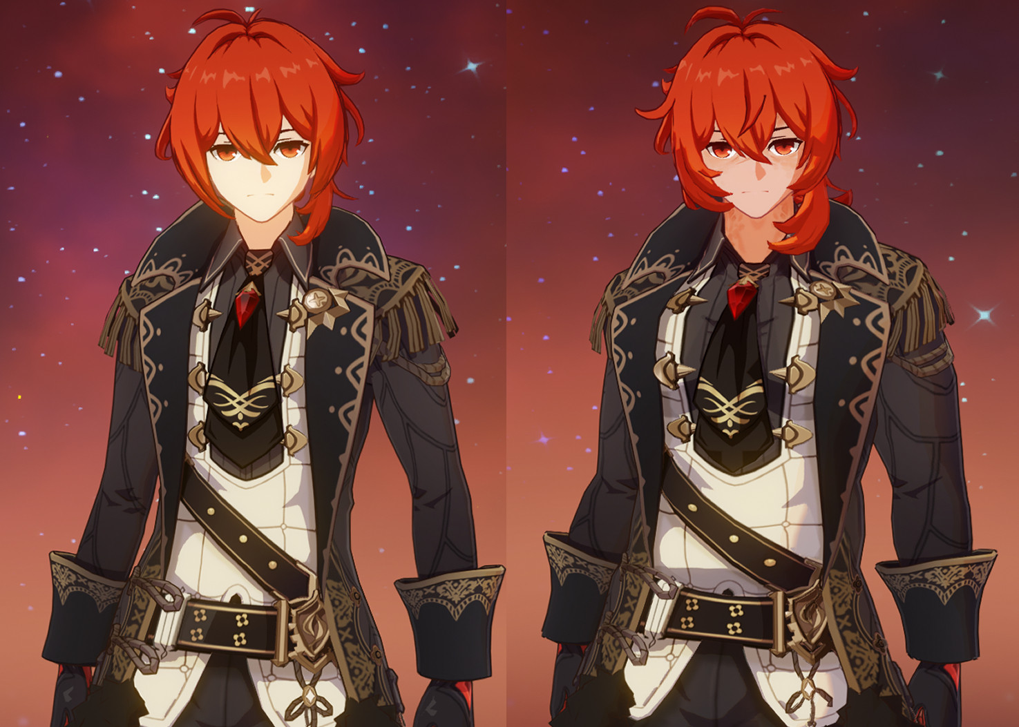 Fiery Knight Diluc Mod for Genshin Impact | GI Mods