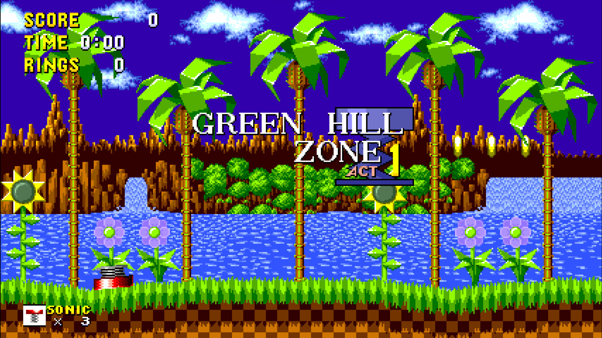 A red spring over sonic Mod for Sonic the Hedgehog Forever | S1F Mods