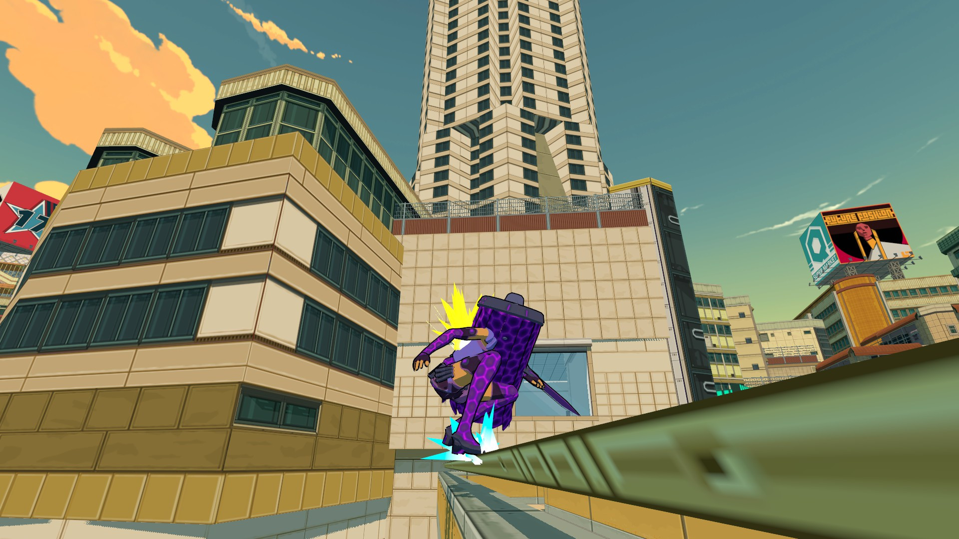 The Burst (Furi) Mod for Bomb Rush Cyberfunk | BRC Mods