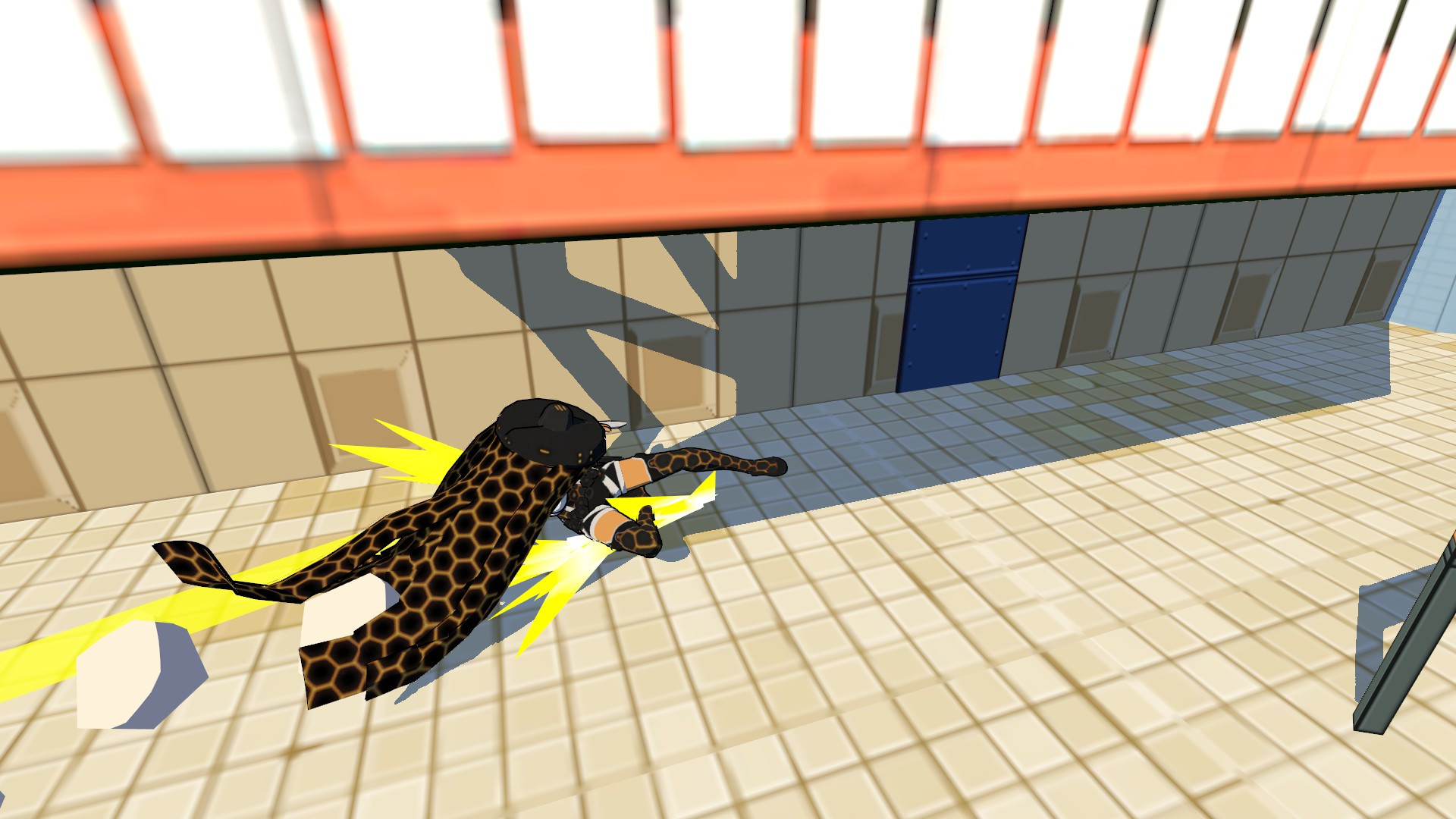 The Burst (Furi) Mod for Bomb Rush Cyberfunk | BRC Mods