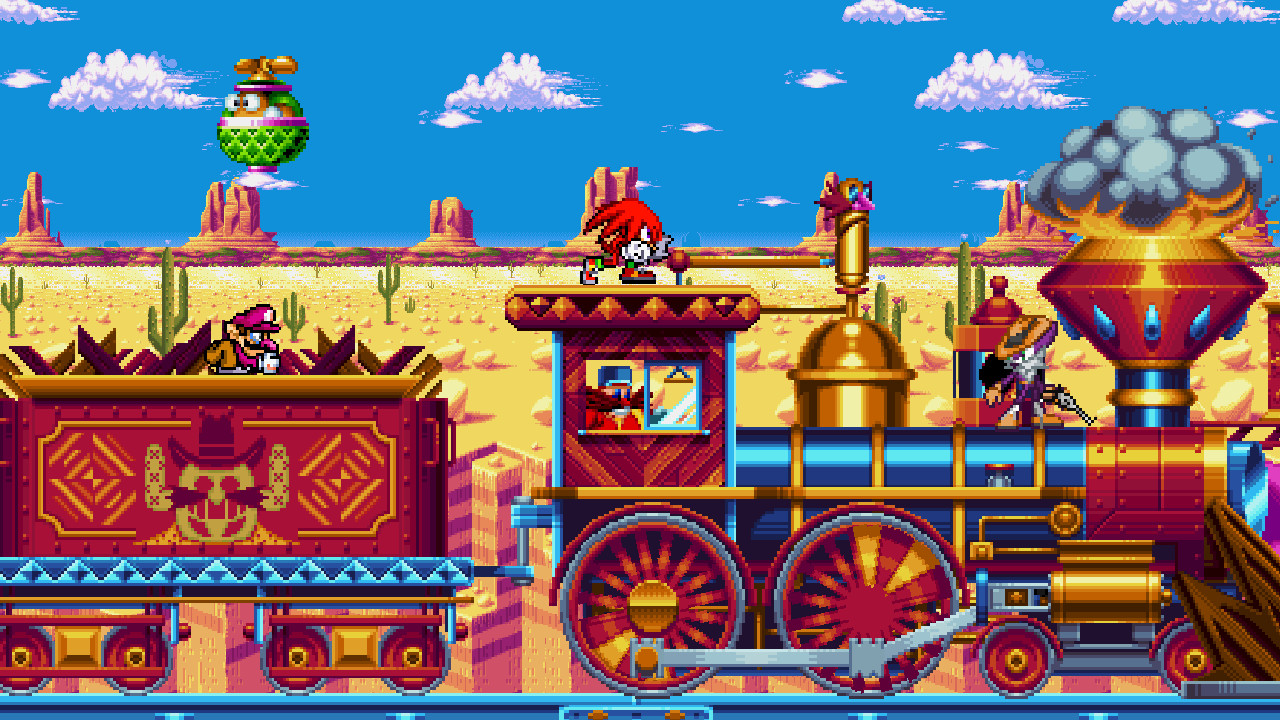 Sonic Mania - Mirage Saloon Train (9.4/CMC+) Mod for Super Smash Bros ...