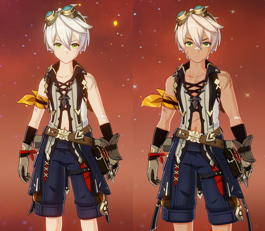 Tan Adventurer Bennett Mod for Genshin Impact | GI Mods