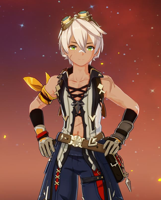 Tan Adventurer Bennett Mod for Genshin Impact | GI Mods