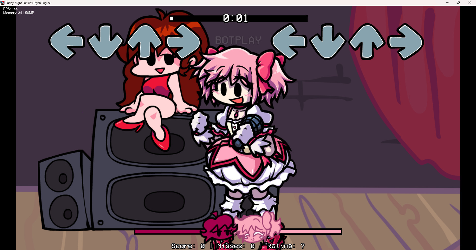 Playable Madoka Mod for Friday Night Funkin' | FNF Mods