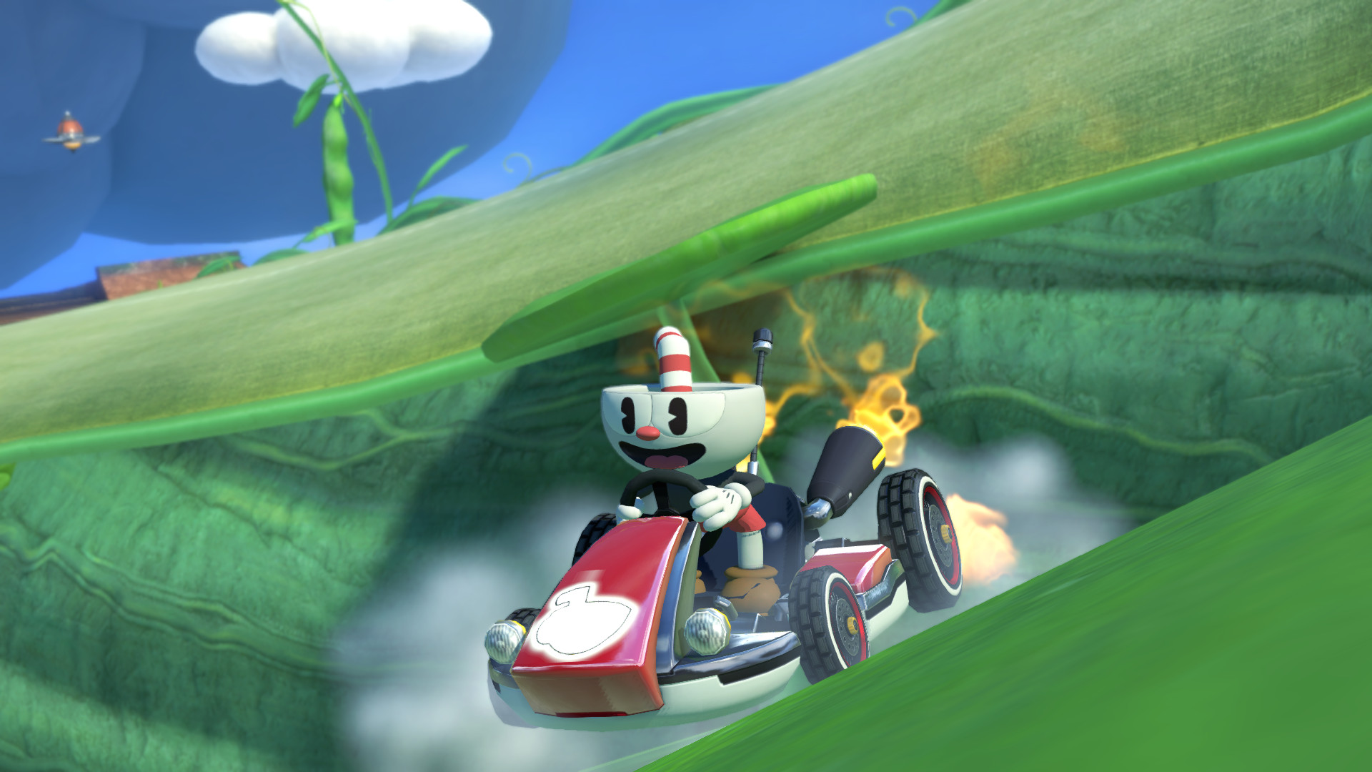 Cuphead (v2 update) Mod for Mario Kart 8 Deluxe | MK8D Mods