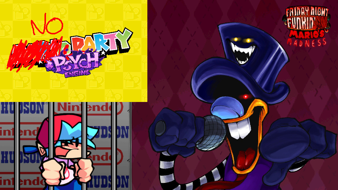 No Party But Lua Port PE Mod for Friday Night Funkin' | FNF Mods