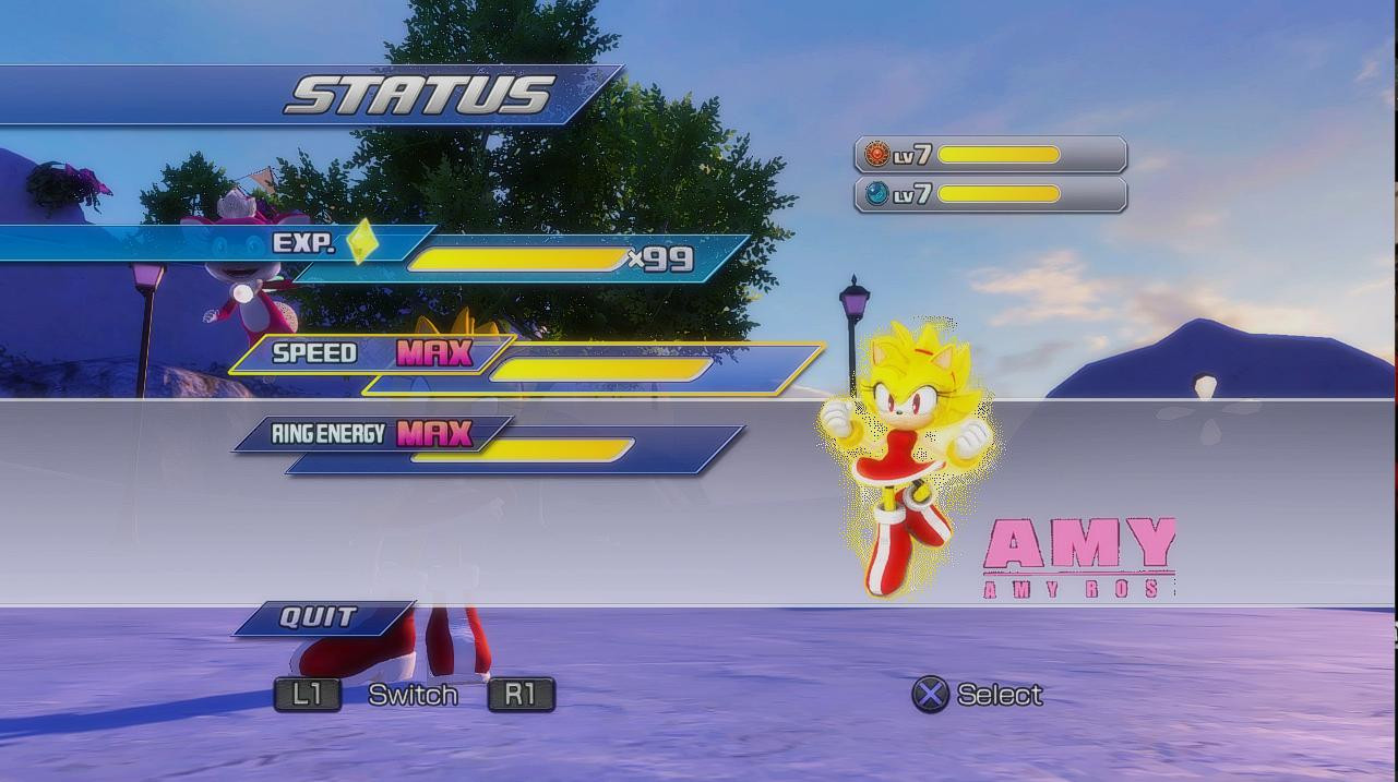 Super Amy c: Mod for Sonic Unleashed (X360/PS3) | SUHD Mods