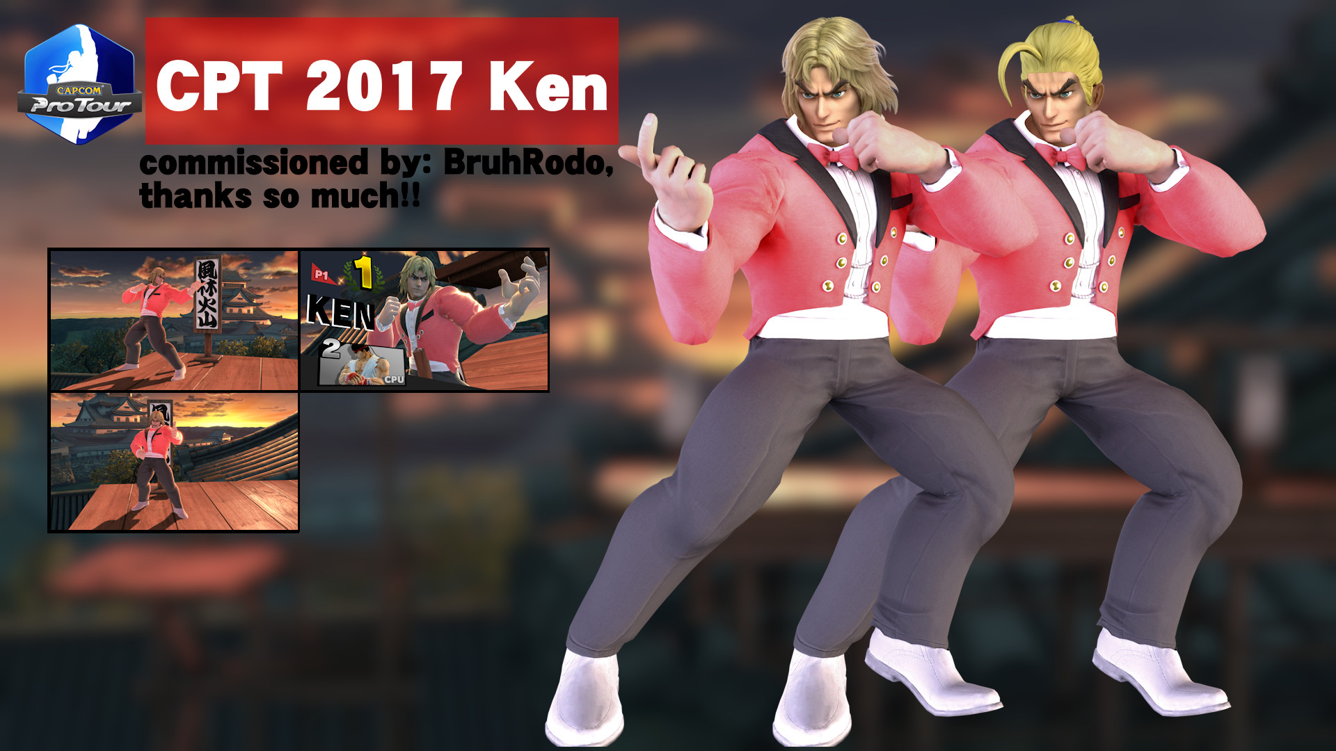 CPT 2017 Ken Mod for Super Smash Bros. Ultimate | SSBU Mods