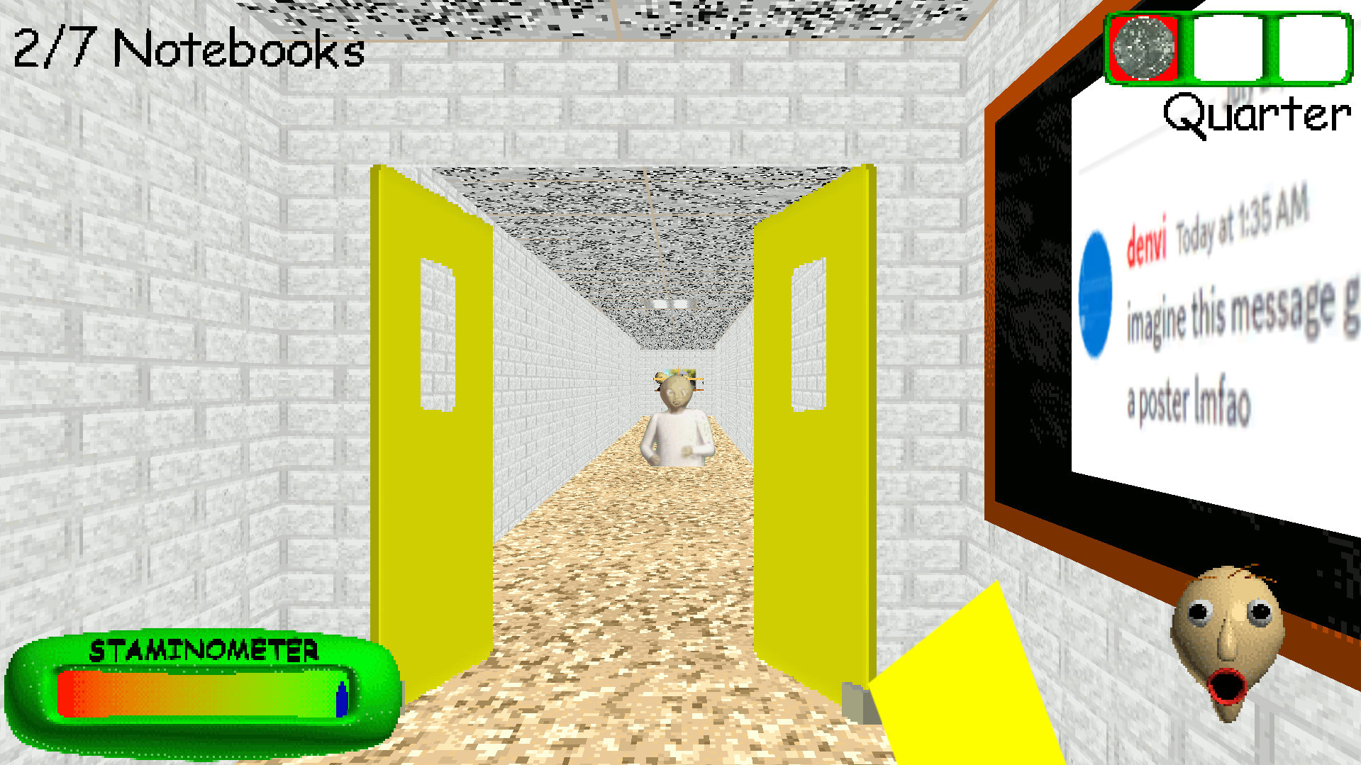 Walldice's Wonderful Way to Get Money From Cheese Mod for Baldi's ...