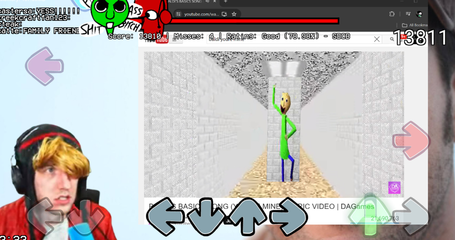 Family Friendly|kreek youre mine baldi bite mix Mod for Friday Night Funkin' | FNF Mods