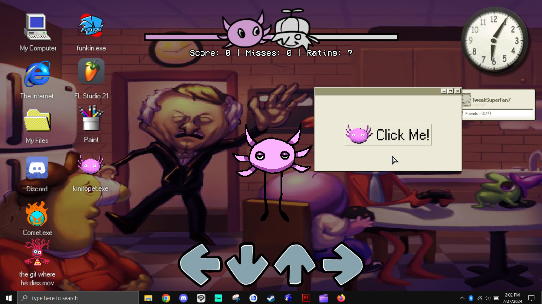 FNF Weekly [THE TWEAKING BOSSFIGHT] Mod for Friday Night Funkin' | FNF Mods