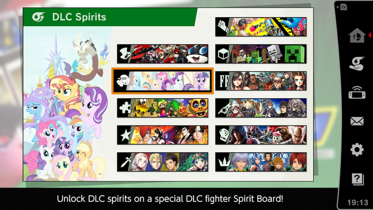 My Little Pony: Friendship Is Magic Spirit Pack Mod for Super Smash ...