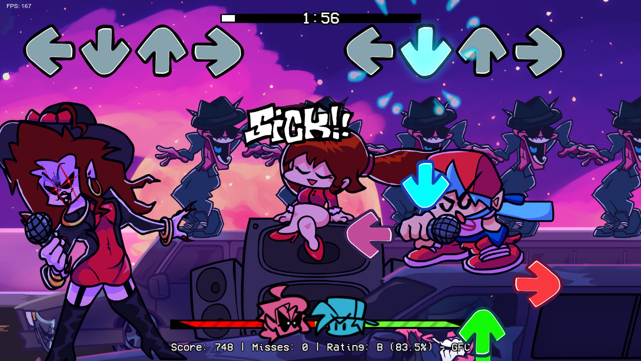 FNF Vibin alt backround wip Mod for Friday Night Funkin' | FNF Mods