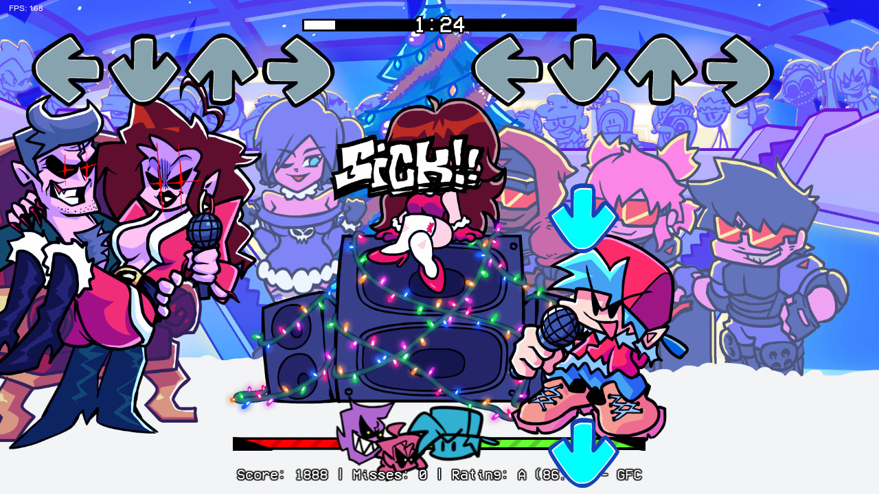 FNF Vibin alt backround wip Mod for Friday Night Funkin' | FNF Mods