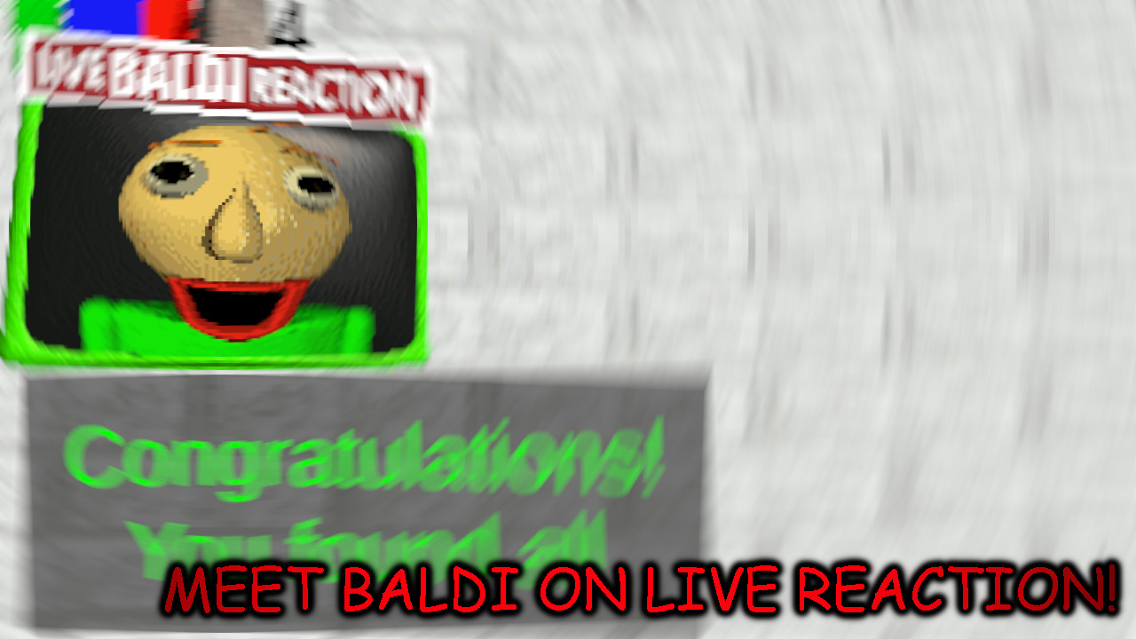 Live Baldi's Reaction (dumb texture packs) Mod for Baldi's Basics ...