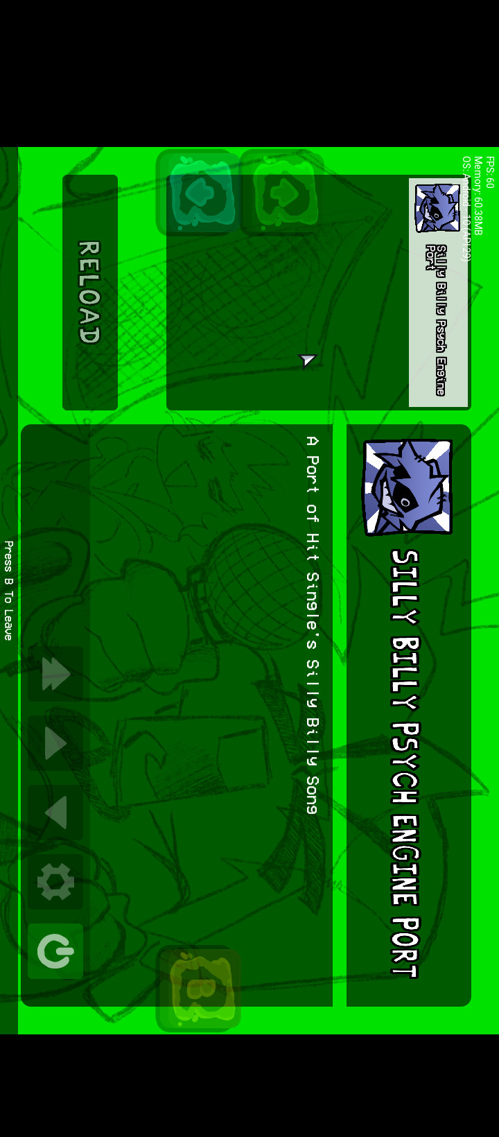 Silly billy mod port Mod for Friday Night Funkin' | FNF Mods