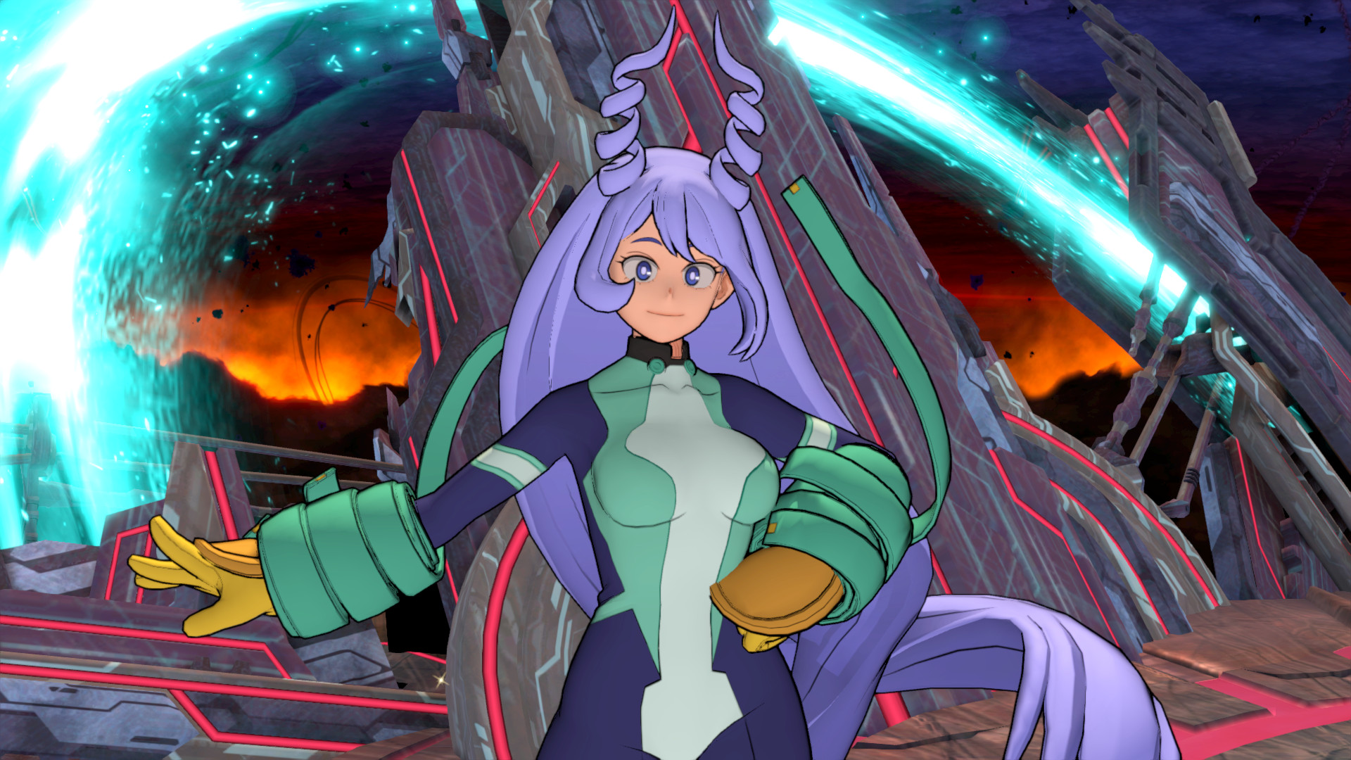 Nejire Hado (MHA Manga Tribute) Mod for Super Smash Bros. Ultimate ...