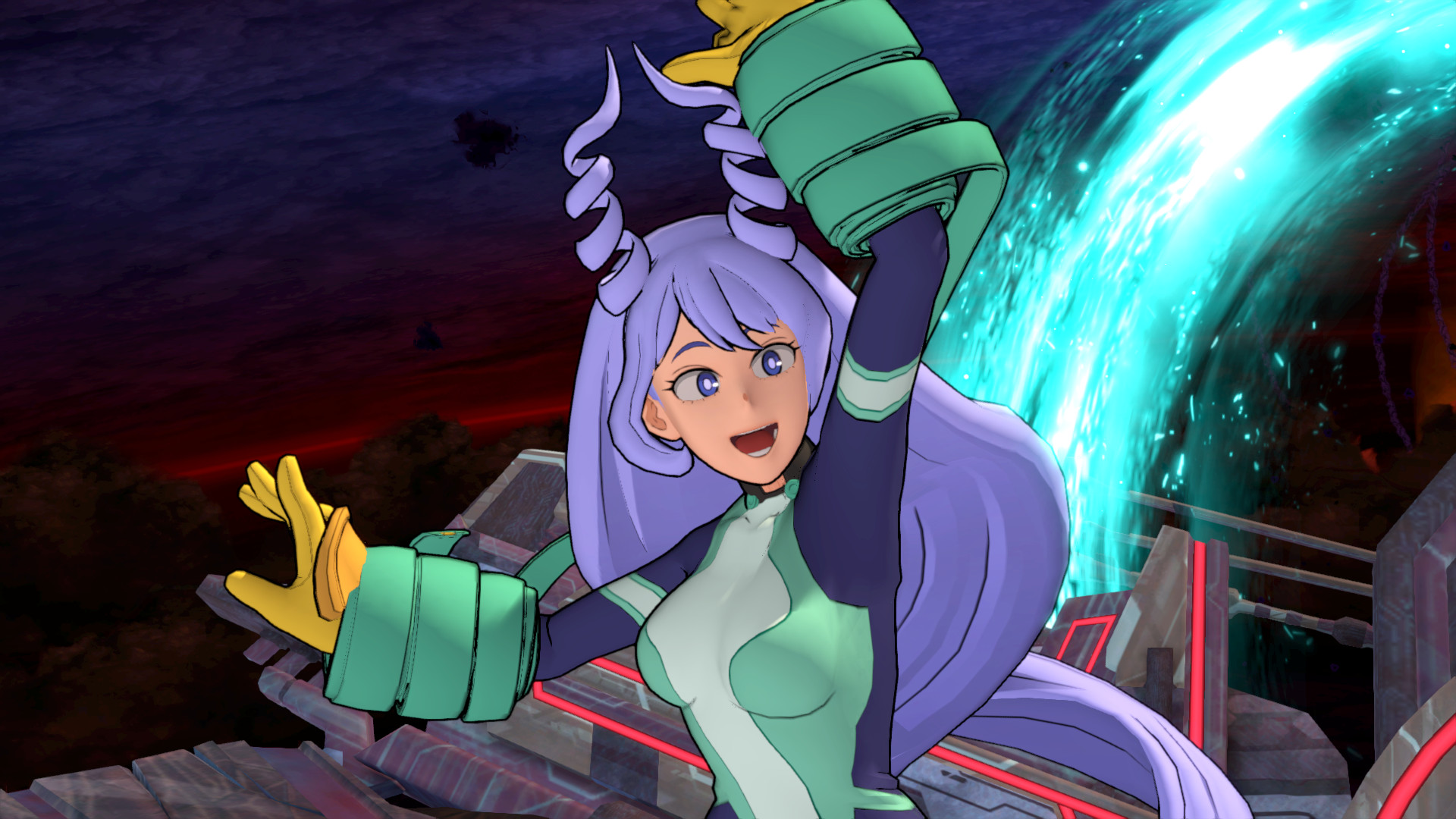 Nejire Hado (MHA Manga Tribute) Mod for Super Smash Bros. Ultimate ...