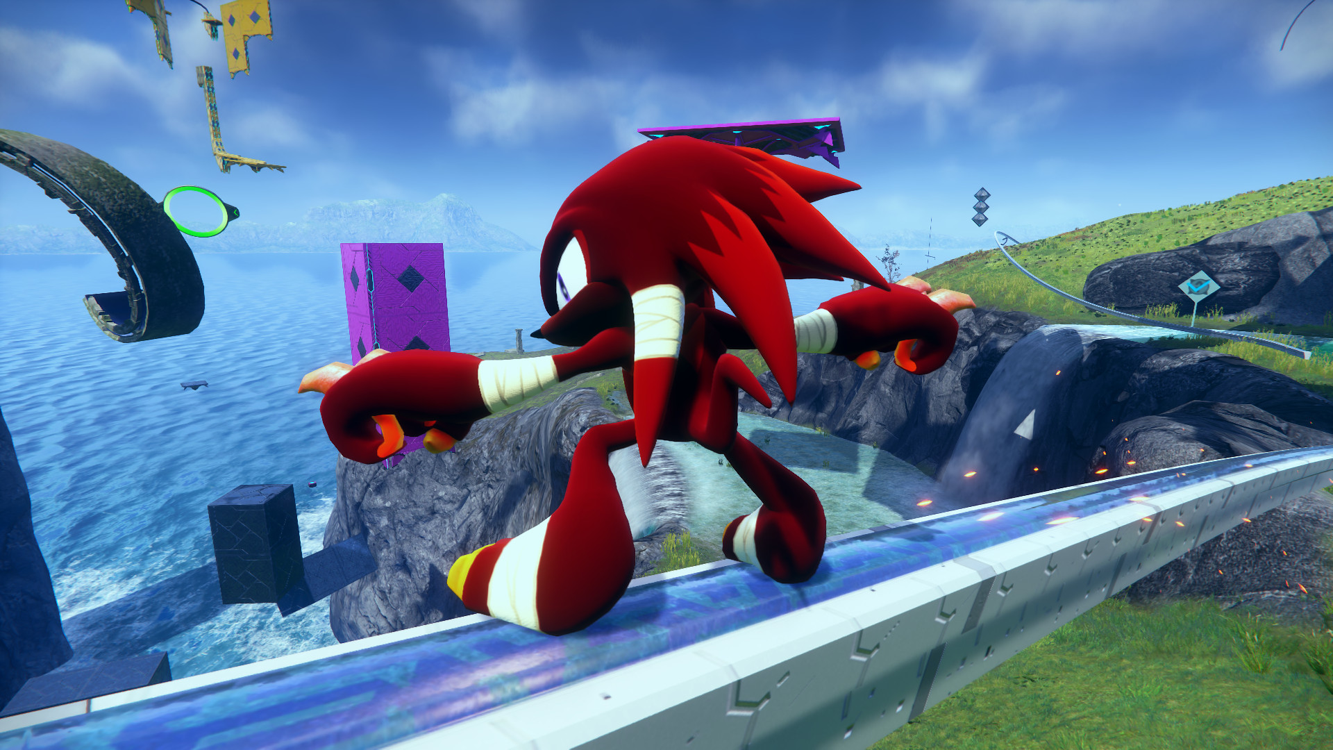 Somewhat Older Knuckles v2 Mod for Sonic Frontiers | Frontiers Mods