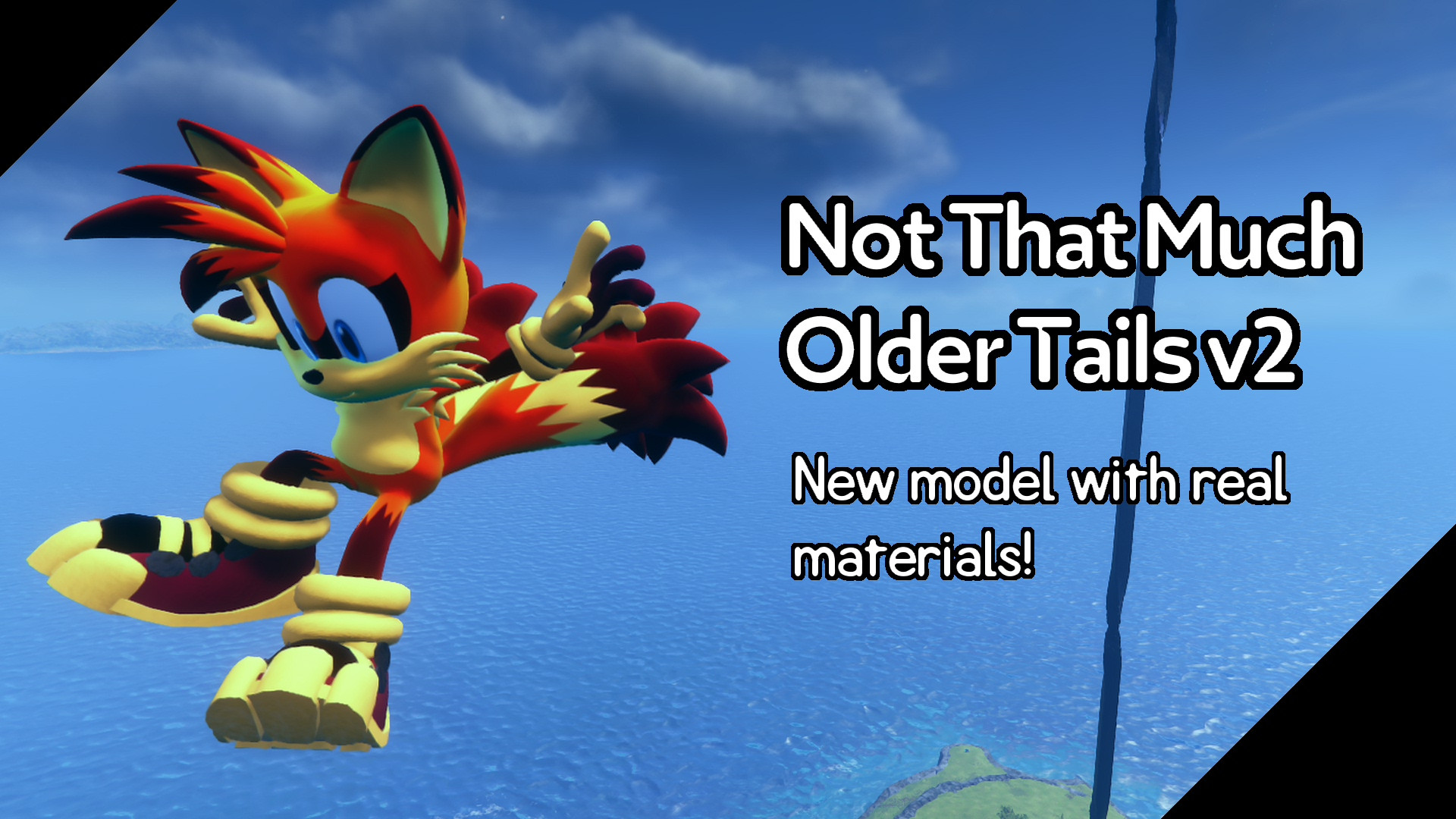 Not That Much Older Tails v2 Mod for Sonic Frontiers | Frontiers Mods