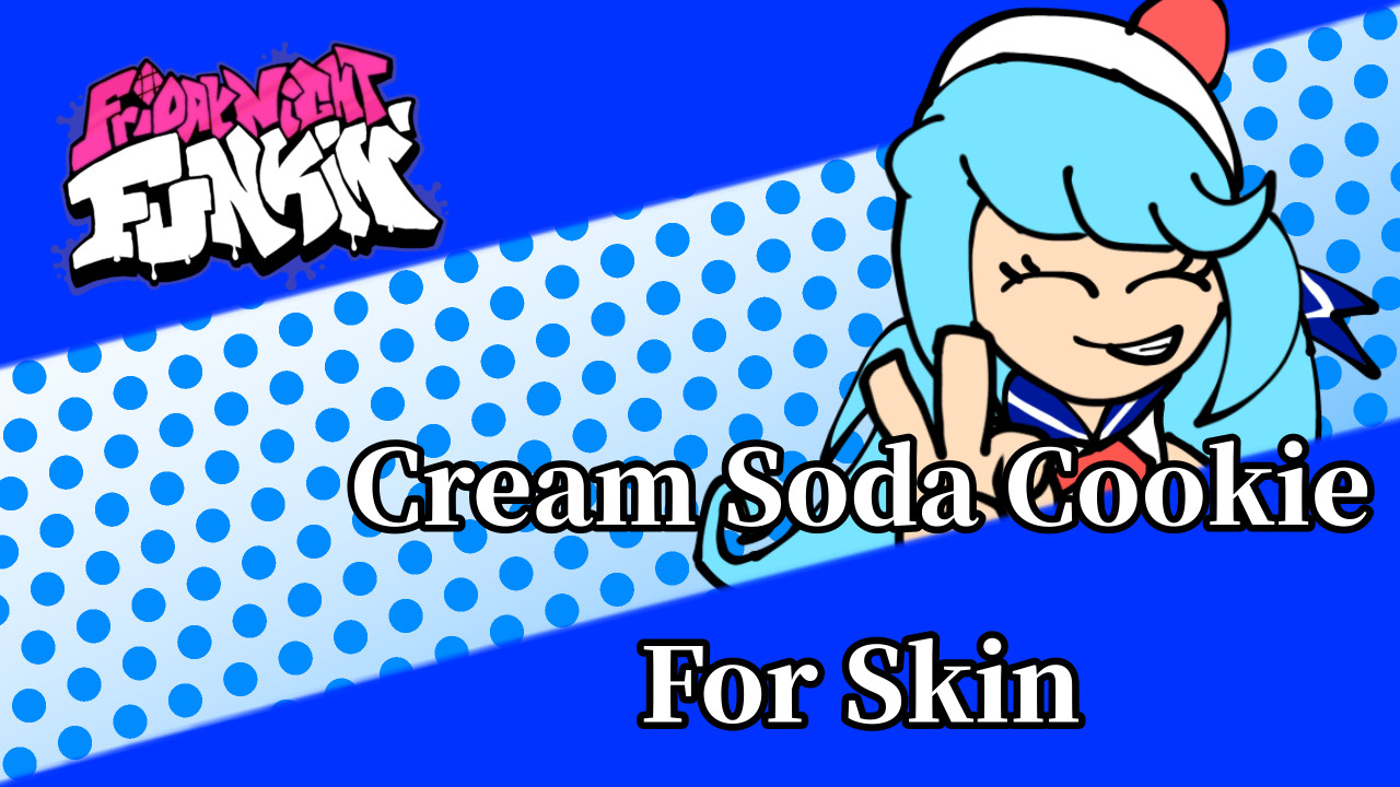 Playable Cream Soda Cookie Mod for Friday Night Funkin' | FNF Mods