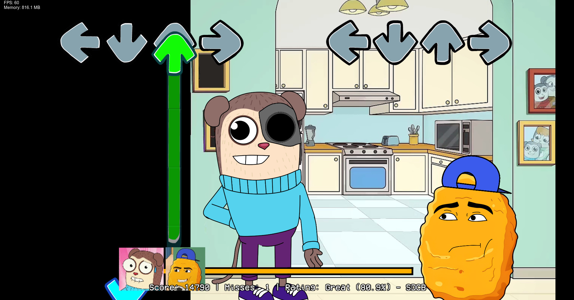 Triflethumb Fan-Made Mod for Friday Night Funkin' | FNF Mods