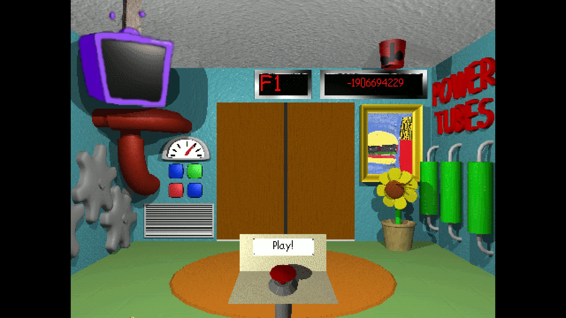 pizza tower TV over baldi tv Mod for Baldi's Basics | Baldi Mods